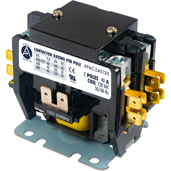 appli-parts-apac-240120-heavy-duty-contactor-2-poles-40a-120v-coil ...