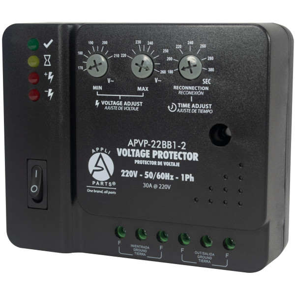 appli-parts-apvp-22bb1-2-220-v-voltage-surge-protector-with-adjustable-range-and-reconnecting ...